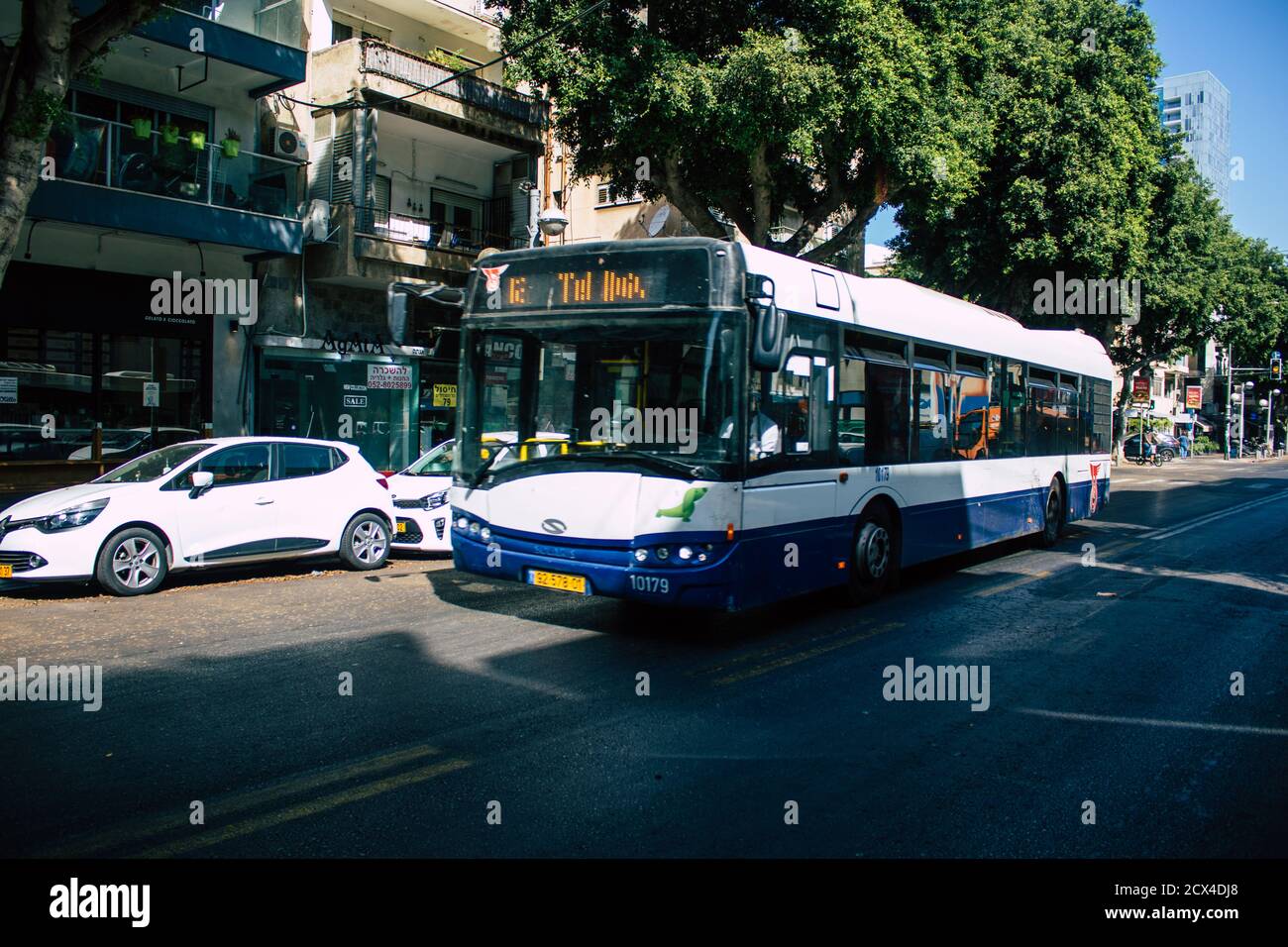Tel Aviv Israel September 29, 2020 View of an traditional Israeli ...