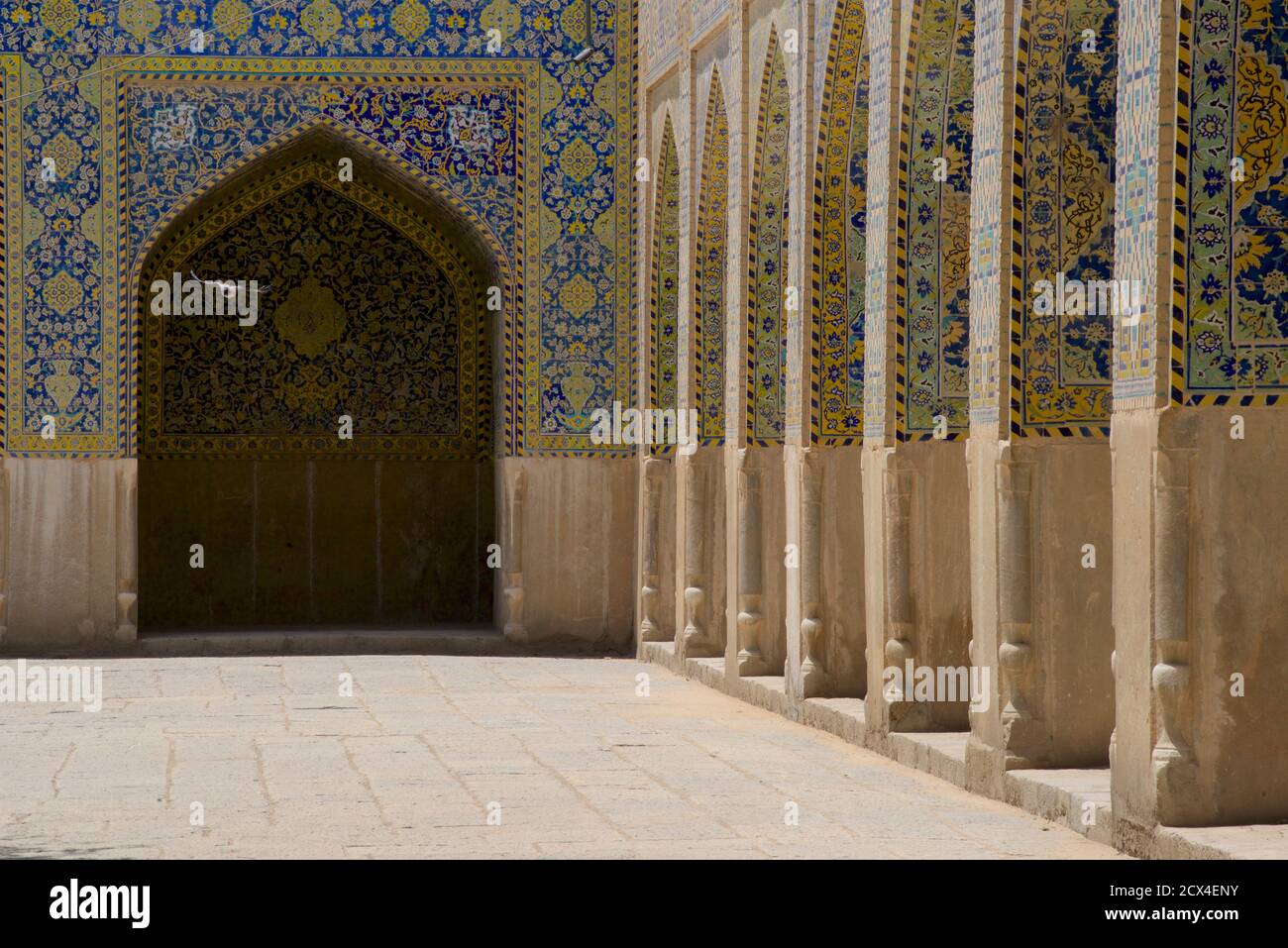 Architectural Detail. Shah Mosque also known as Imam Mosque and Jaame ...