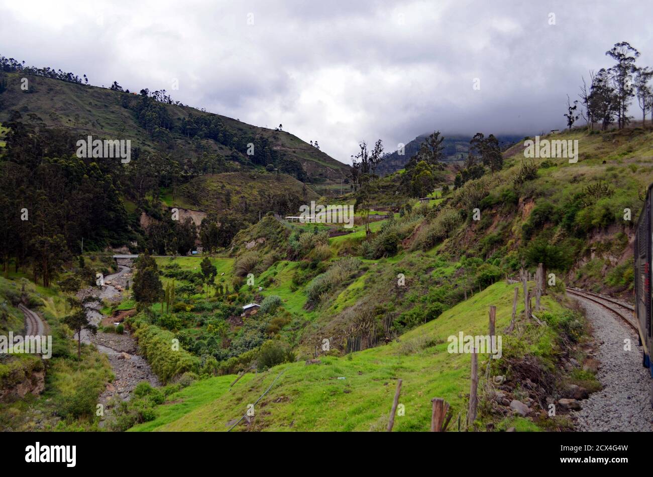 Ecuador - Nariz del Diablo Train Ride Stock Photo - Alamy