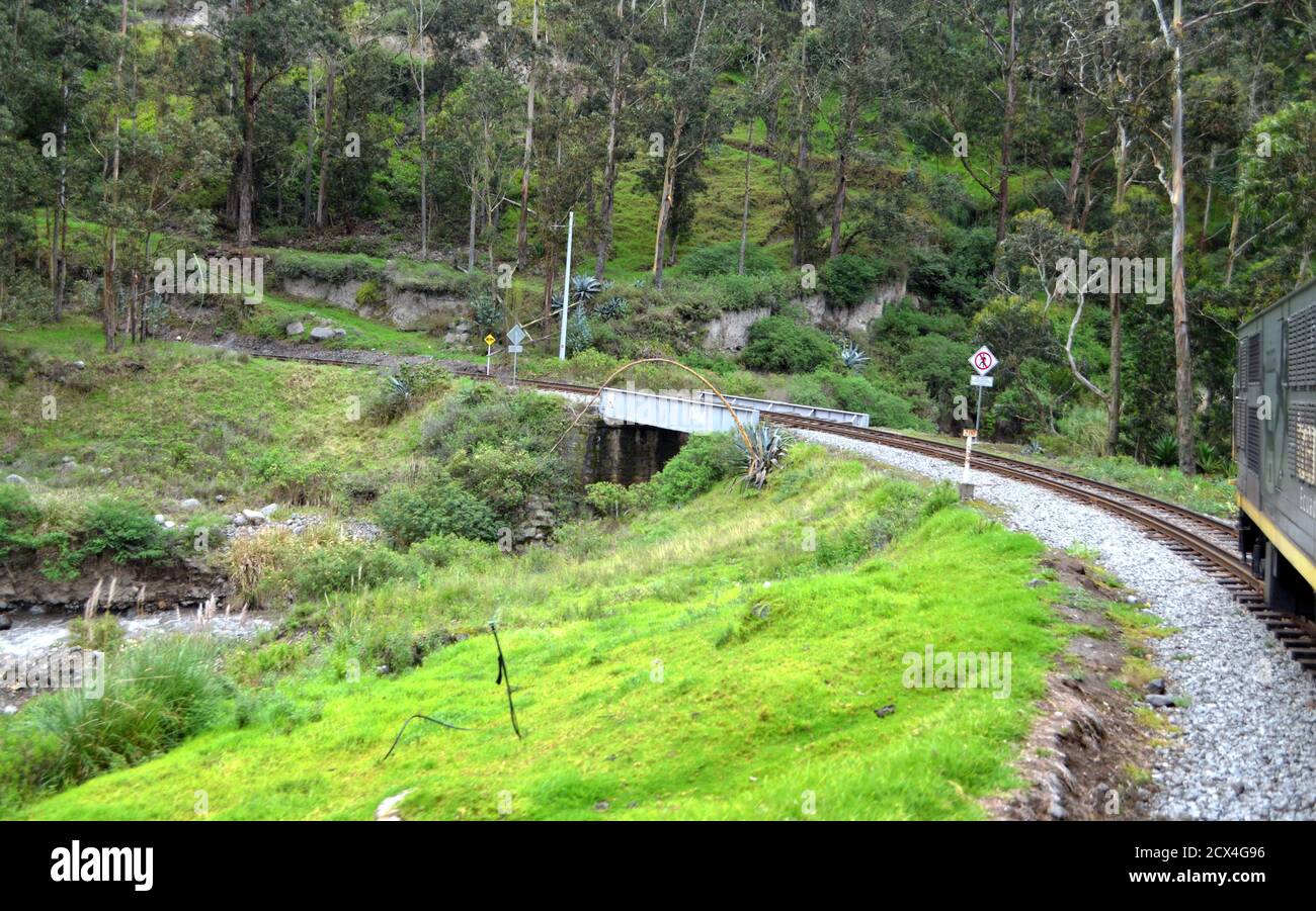 Ecuador - Nariz del Diablo Train Ride Stock Photo - Alamy