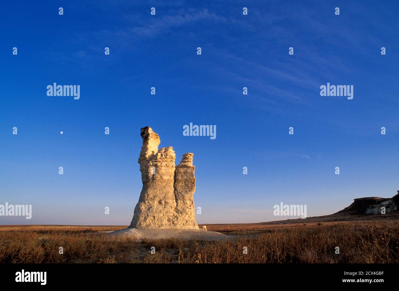 Castle Rock near Quinter, Kansas, USA, Quinter Stock Photo - Alamy