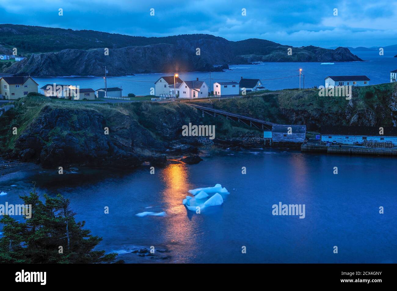 Canada, Maritimes, Newfoundland, Twillingate,Crow Head Stock Photo - Alamy