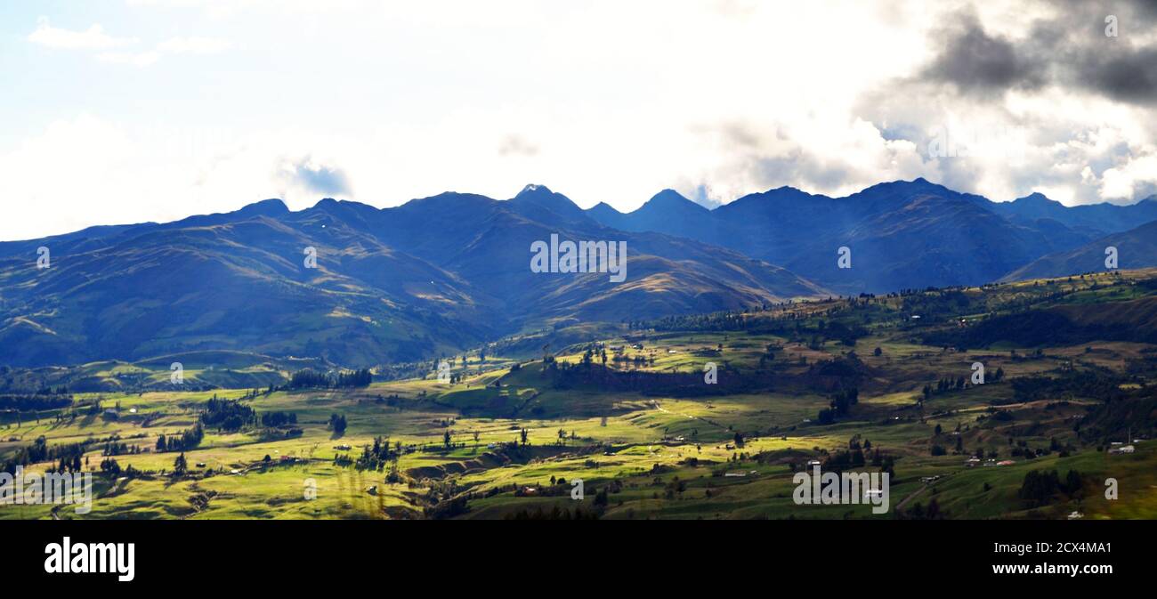 Ecuador - Countryside between Ingapirca & Cuenca Stock Photo - Alamy