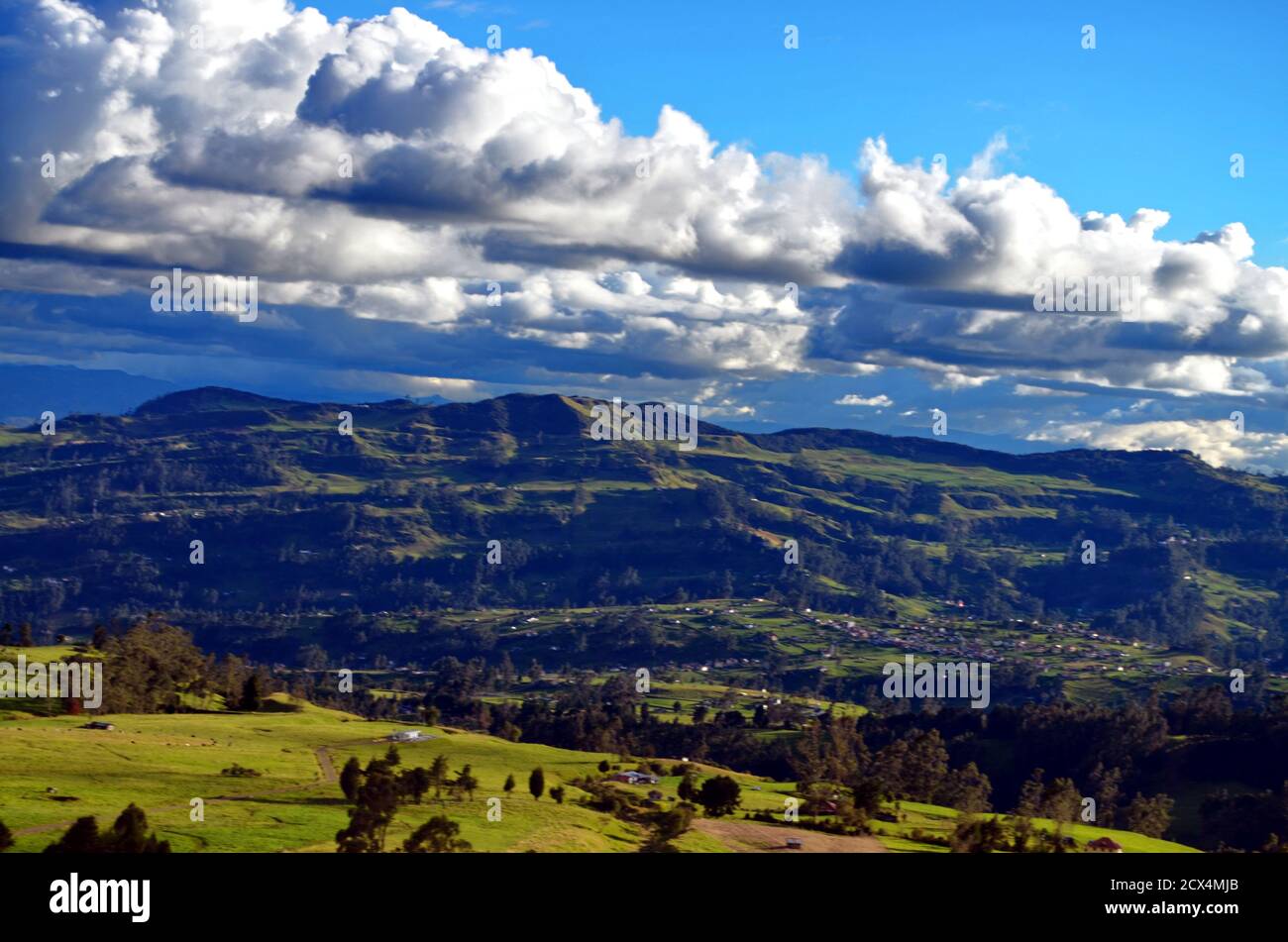 Ecuador - Countryside between Ingapirca & Cuenca Stock Photo - Alamy