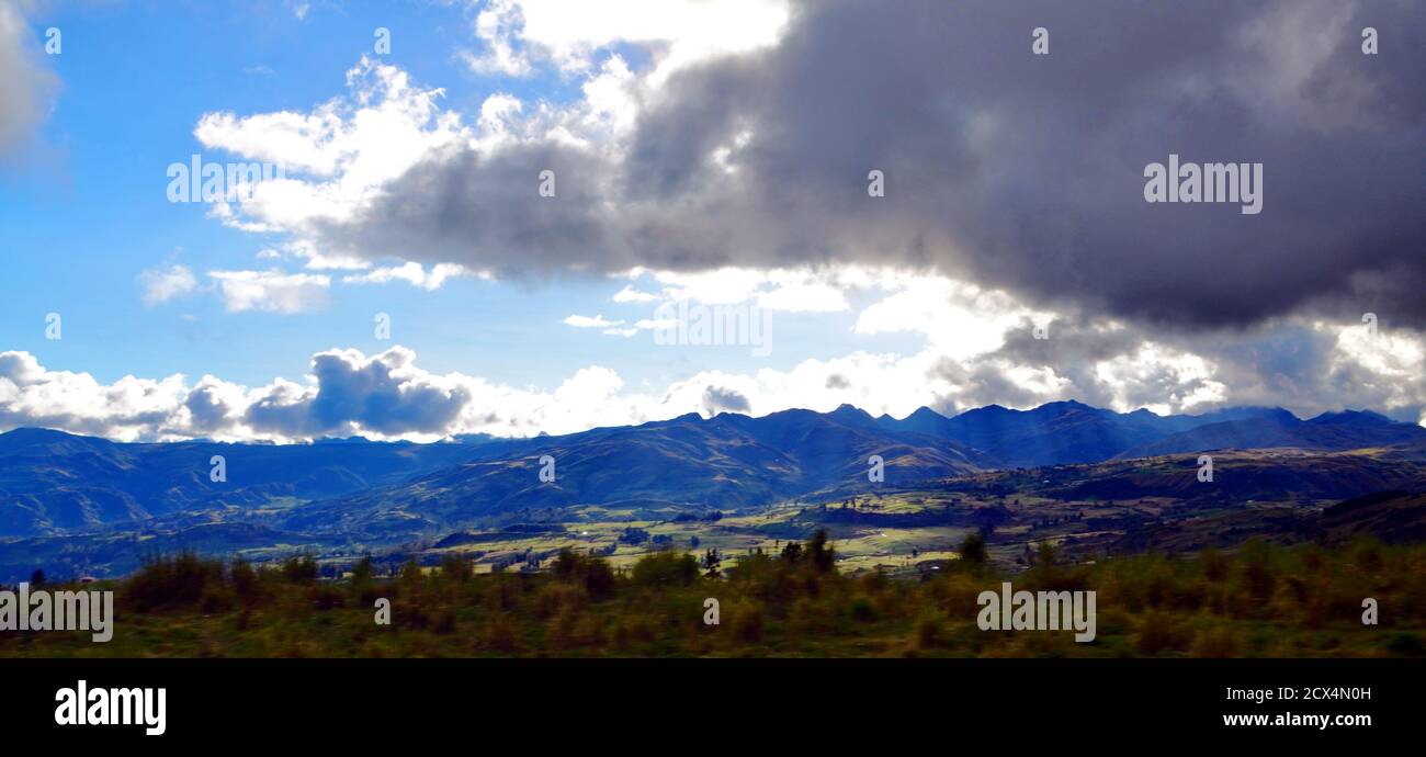 Ecuador - Countryside between Ingapirca & Cuenca Stock Photo - Alamy