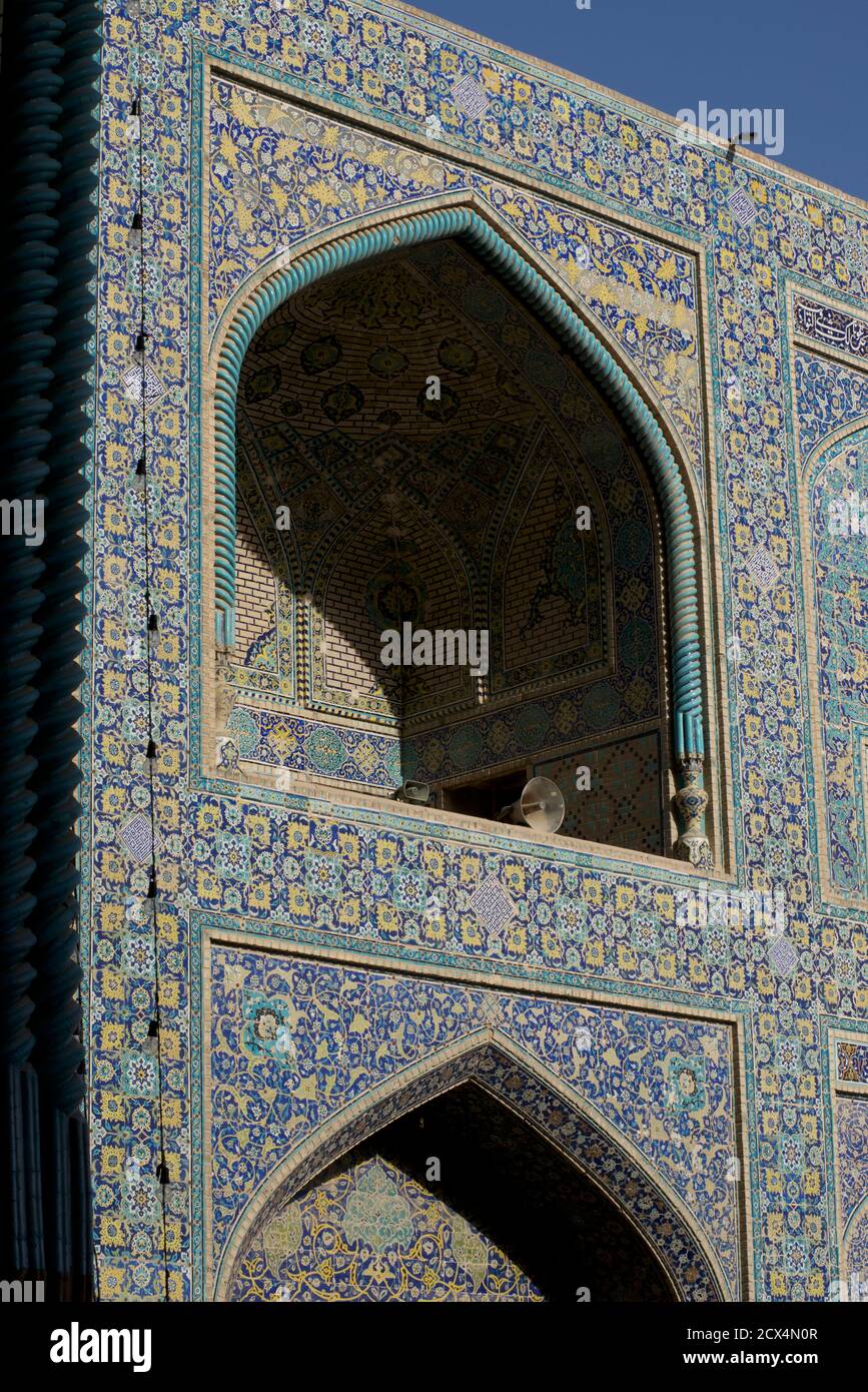Architectural Detail. Shah Mosque also known as Imam Mosque and Jaame ...
