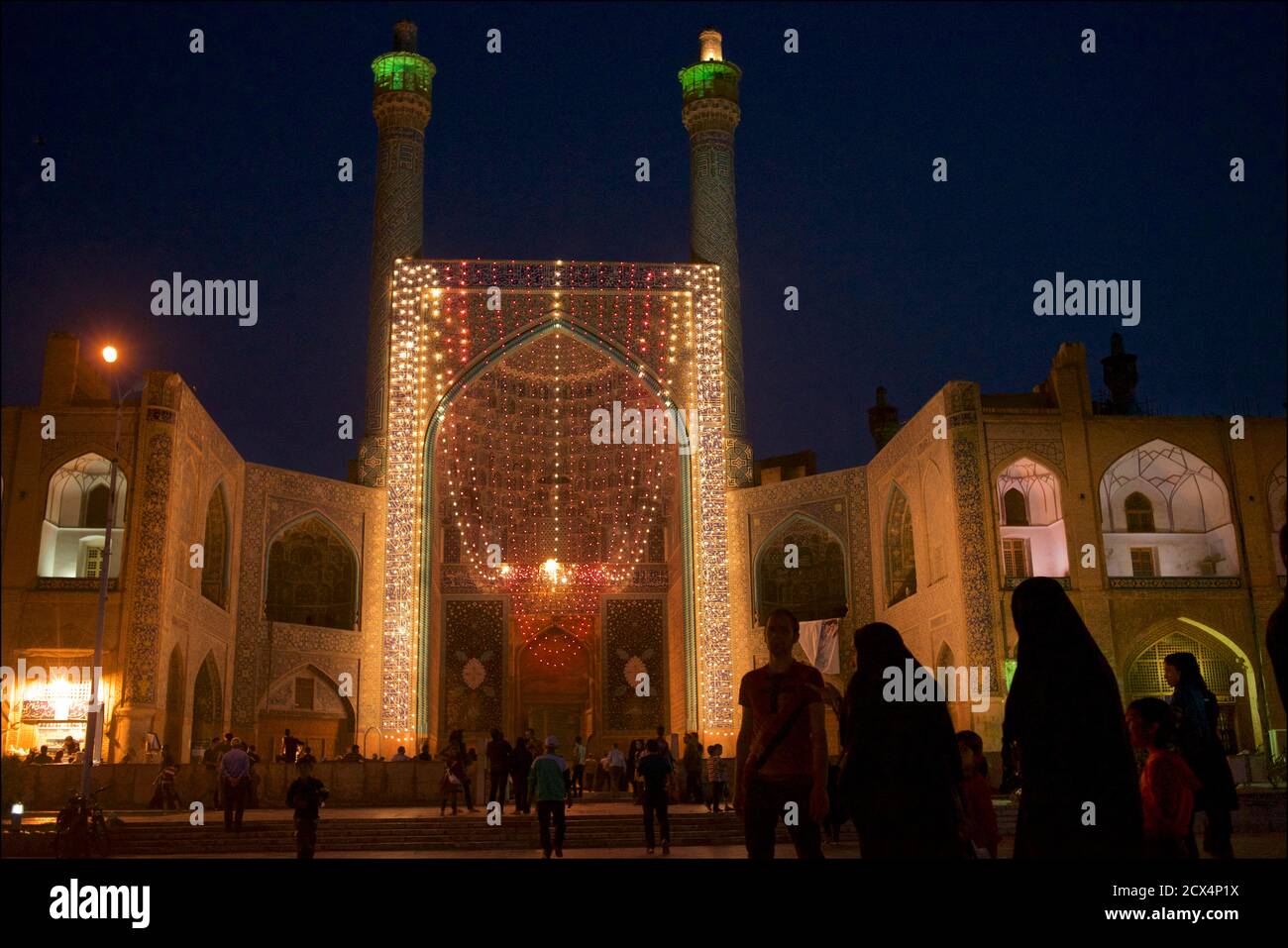 The Shah Mosque also known as Imam Mosque and Jaame' Abbasi Mosque ...
