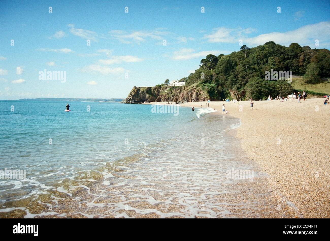 Blackpool sands beach, Dartmouth , Devon, England, United Kingdom Stock ...