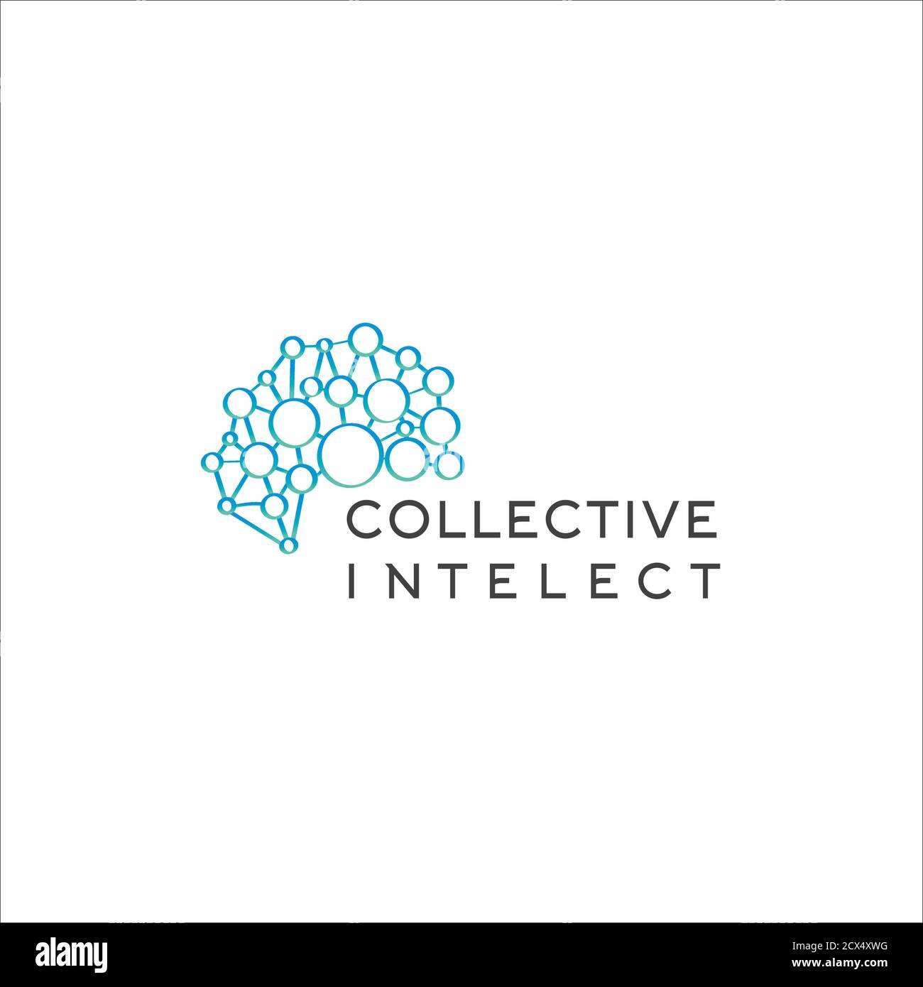 Brain vector logo. Intellect logo. Brainstorming vector icon ...