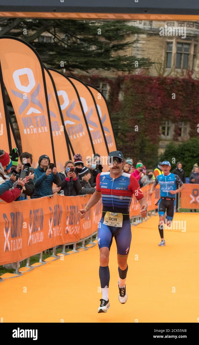 Professional male athlete, Tim Don at the last event of the year at the ...