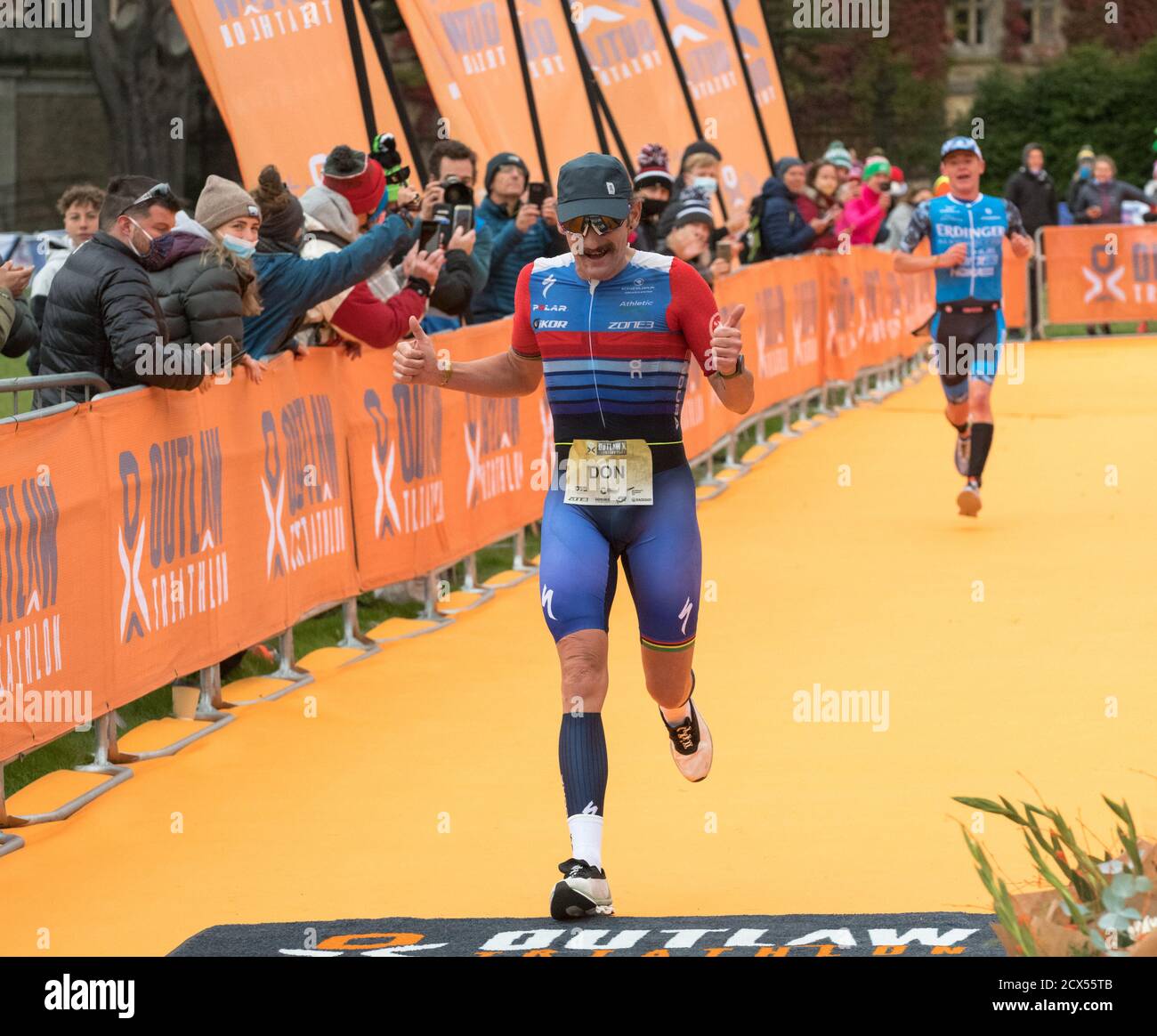 Professional male athlete, Tim Don at the last event of the year at the ...