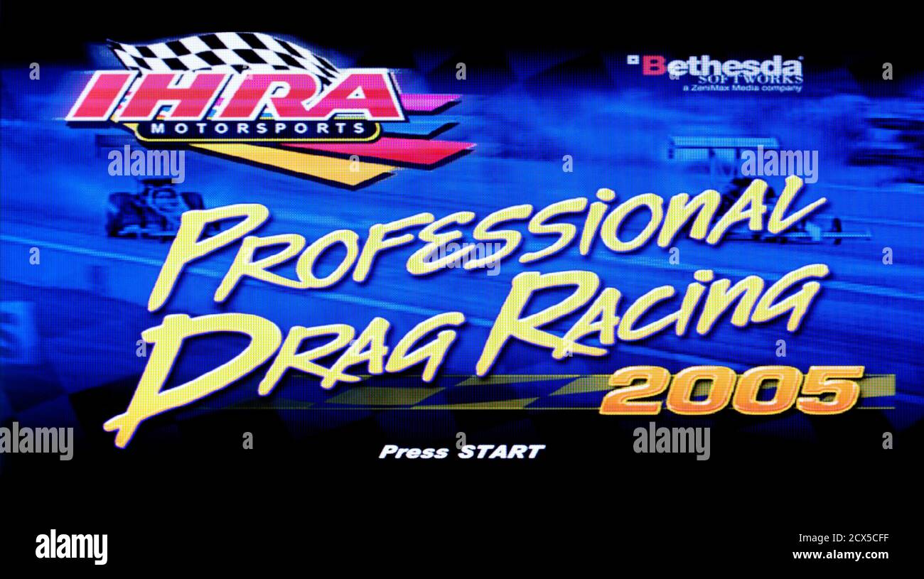 IHRA Professional Drag Racing 2005 - Sony Playstation 2 PS2 - Editorial ...