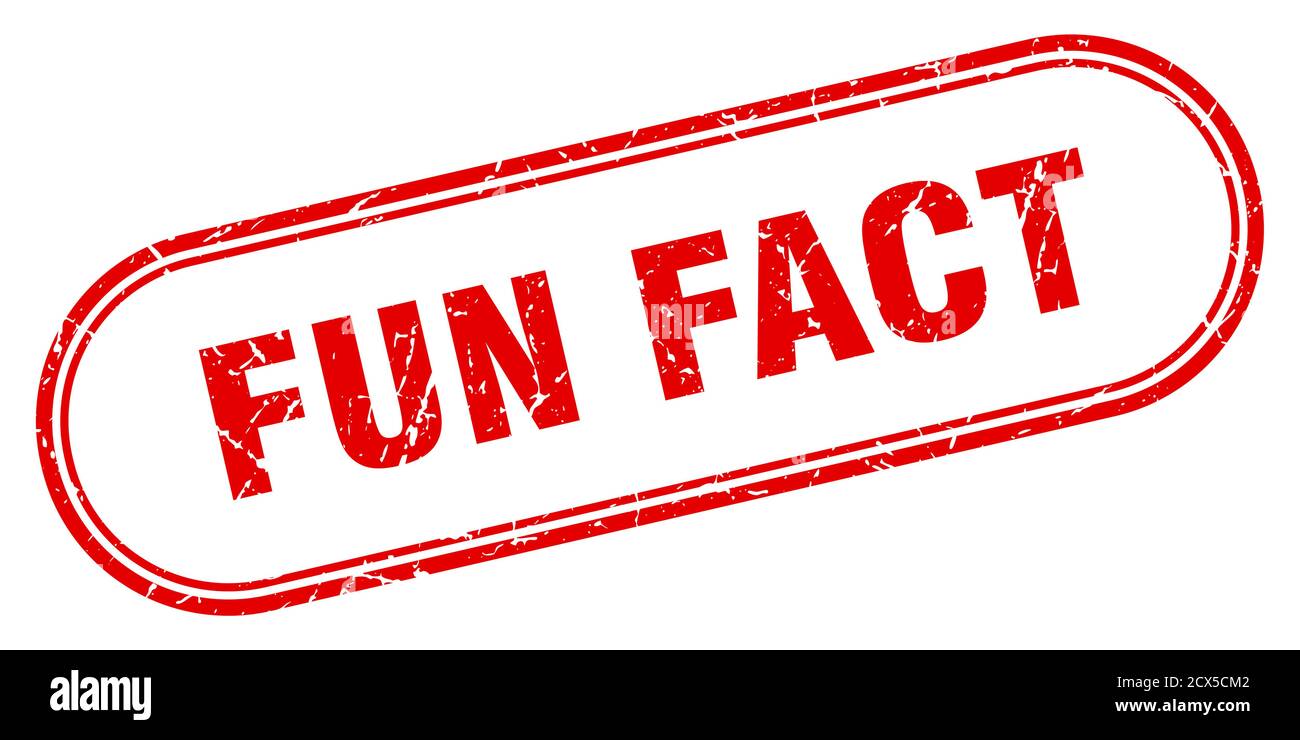 fun fact stamp. rounded grunge sign on white background Stock Vector ...