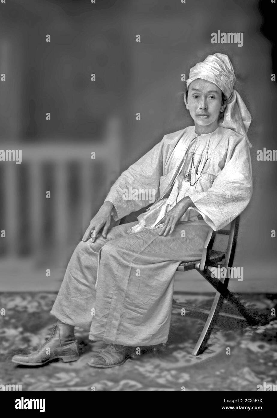 Original Caption: Sao Kawng Kiao Intaleng portrait Stock Photo - Alamy