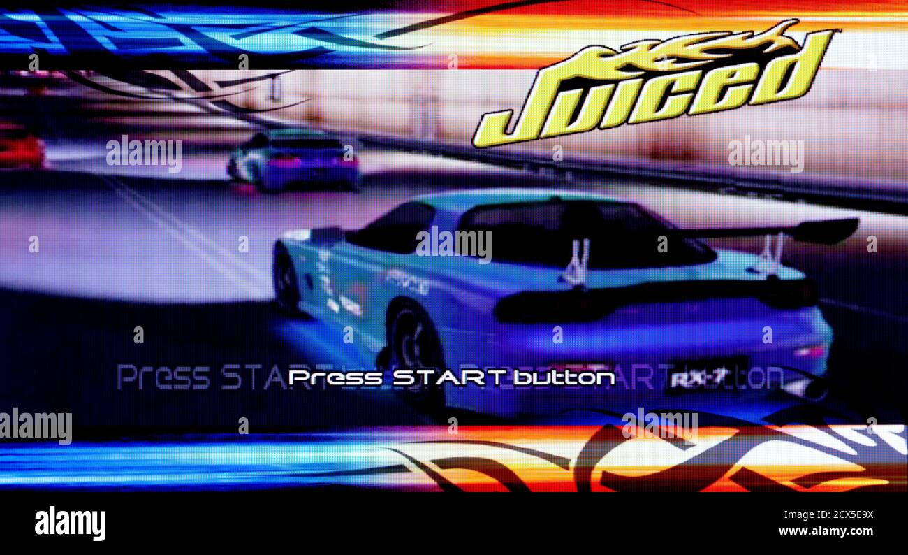 Juiced - Sony Playstation 2 PS2 - Editorial use only Stock Photo - Alamy