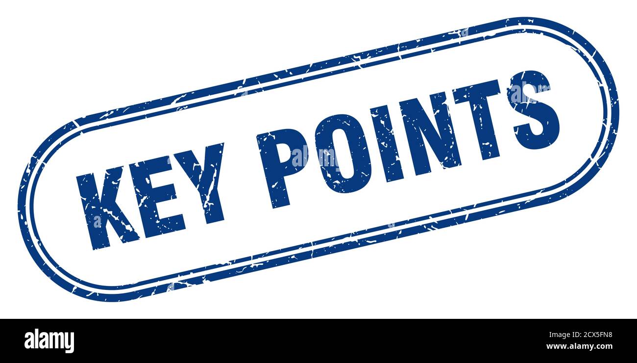 Key points vector vectors hi-res stock photography and images - Alamy