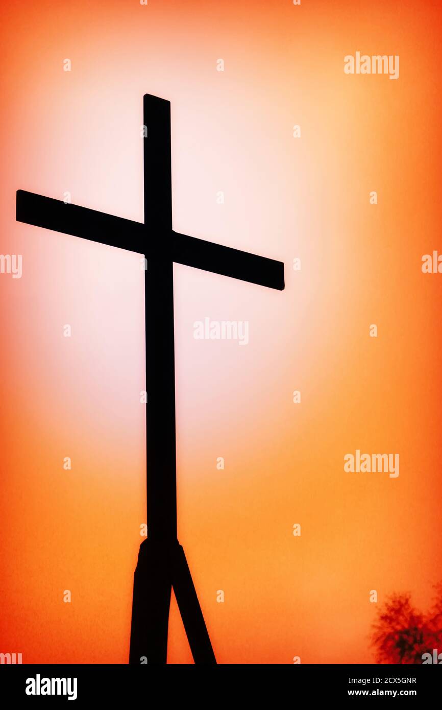 Cross as symbol of god love hi-res stock photography and images - Alamy