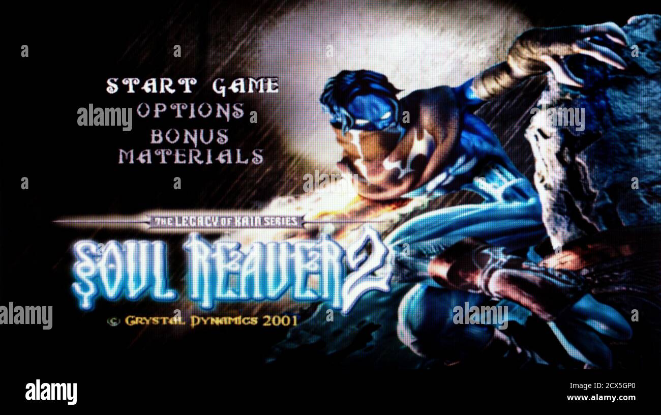 Soul Reaver 2 - Sony Playstation 2 PS2 - Editorial use only Stock Photo ...