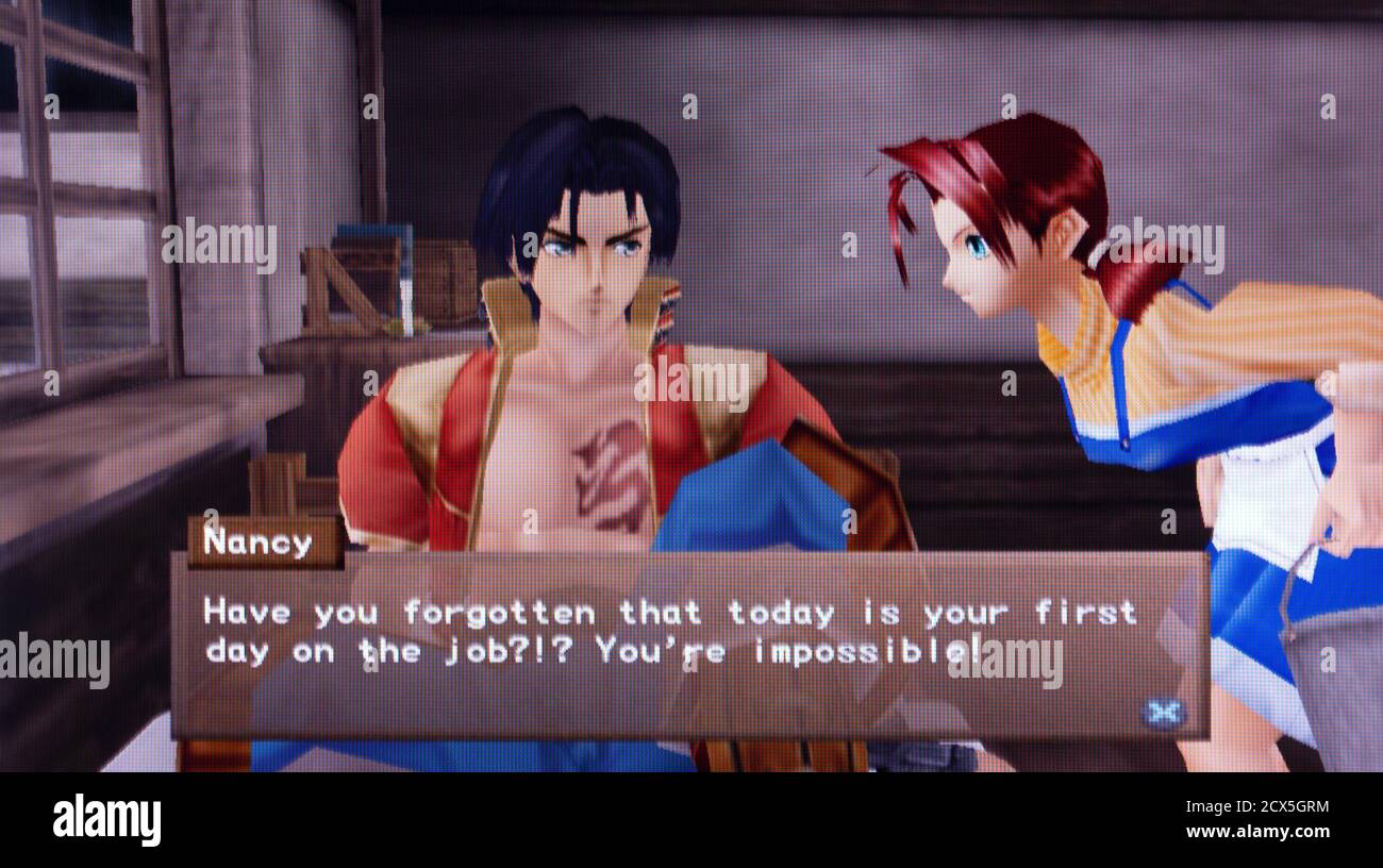 Legaia 2 Duel Saga - Sony Playstation 2 PS2 - Editorial use only Stock ...