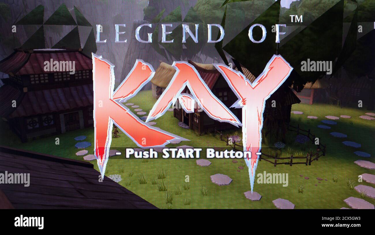 Legend of Kay - Sony Playstation 2 PS2 - Editorial use only Stock Photo ...