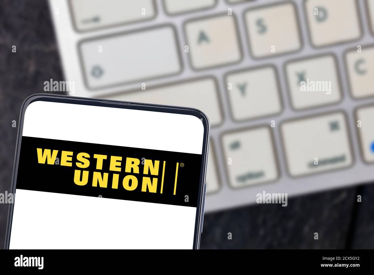 The western union company logo hi-res stock photography and images - Alamy