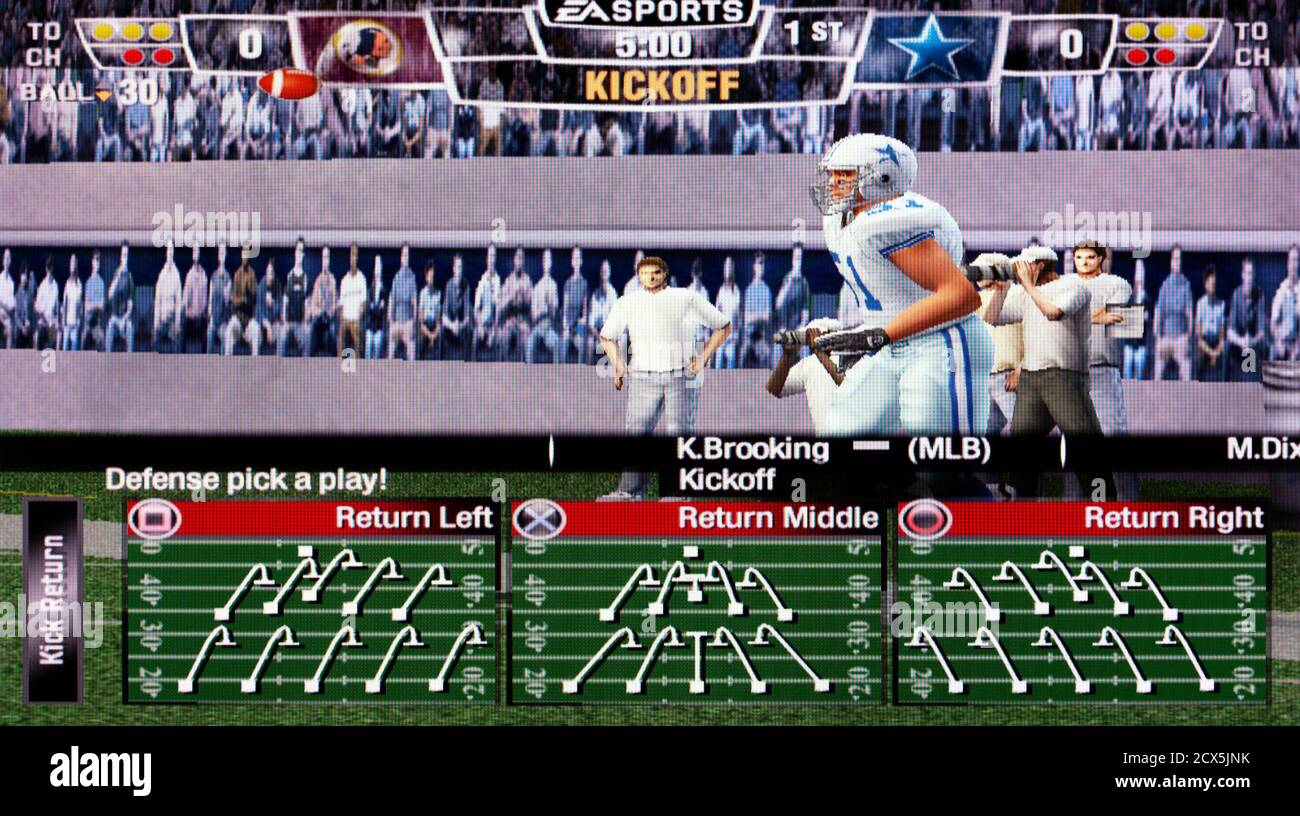 Madden NFL 10 - Sony Playstation 2 PS2 - Editorial use only Stock Photo ...