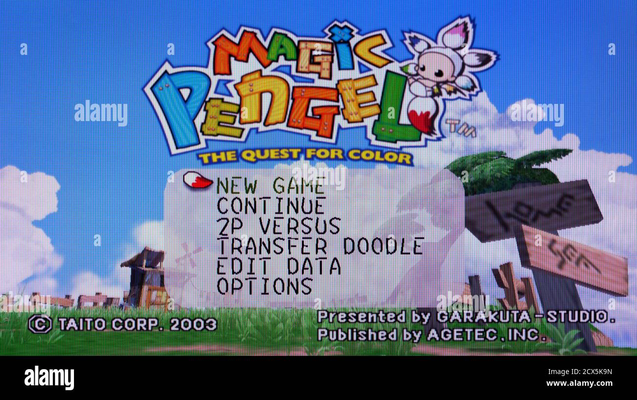 Magic Pengel - Sony Playstation 2 PS2 - Editorial use only Stock Photo ...