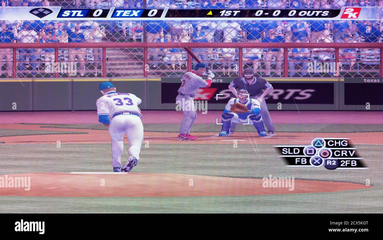 Major League Baseball 2K8 - Sony Playstation 2 PS2 - Editorial use only ...