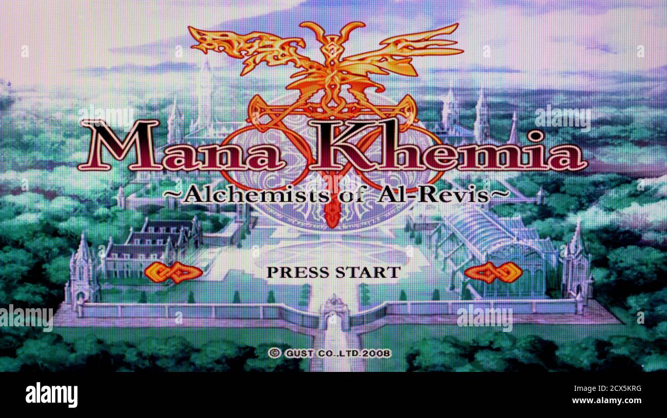 Mana Khemia - Alchemist of Al-Revis - Sony Playstation 2 PS2 ...