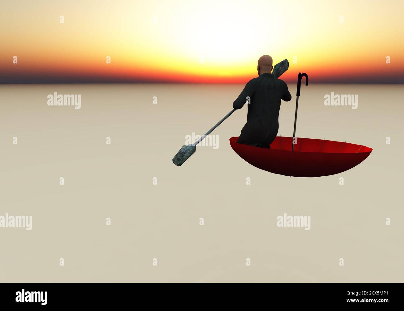 Escape from reality Stock Photo - Alamy