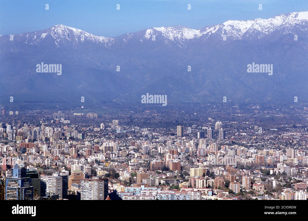 Viewpoint of santiago de chile hi-res stock photography and images - Alamy