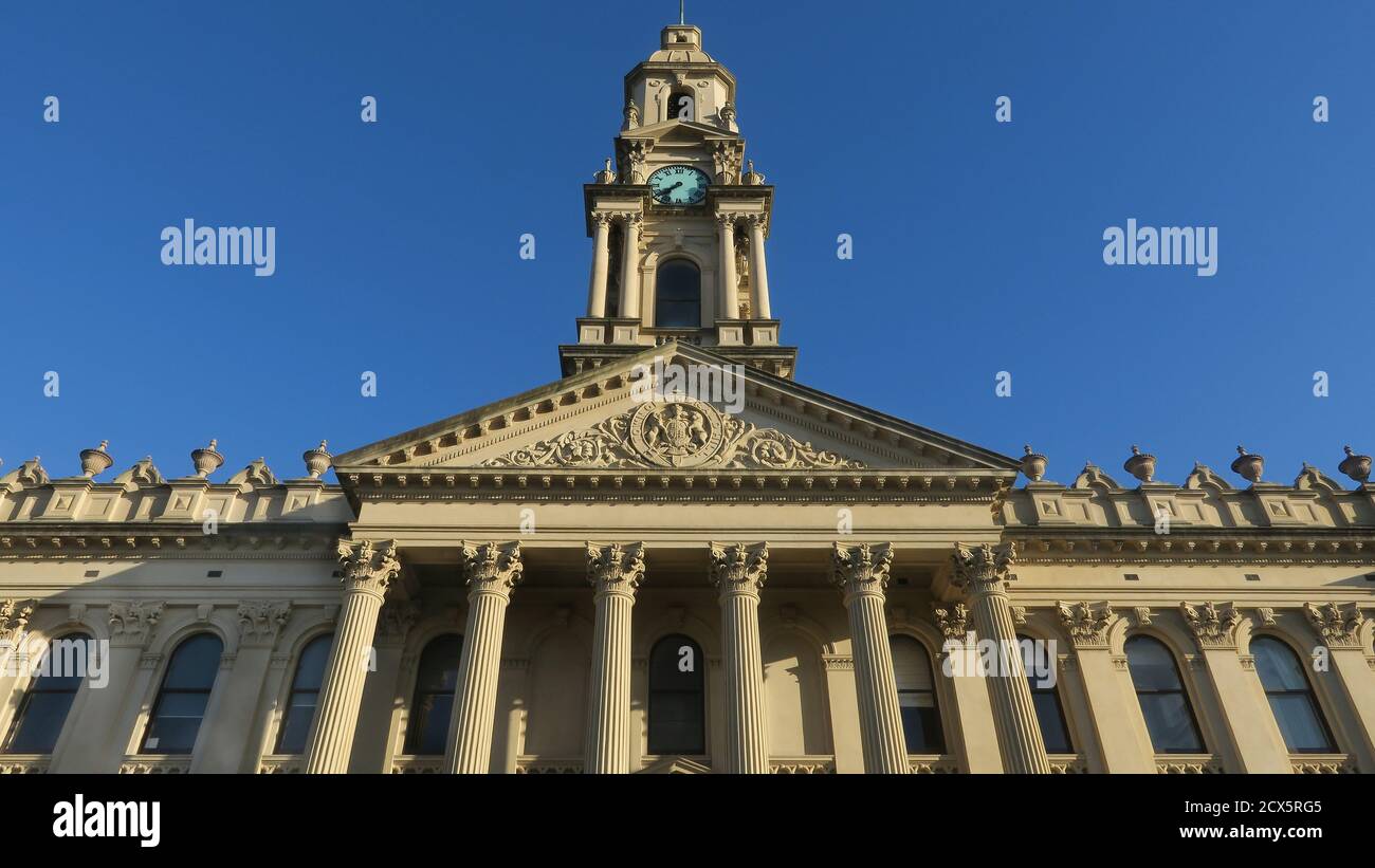 Melbourne Australia; Heritage architecture South Melbourne town hall ...