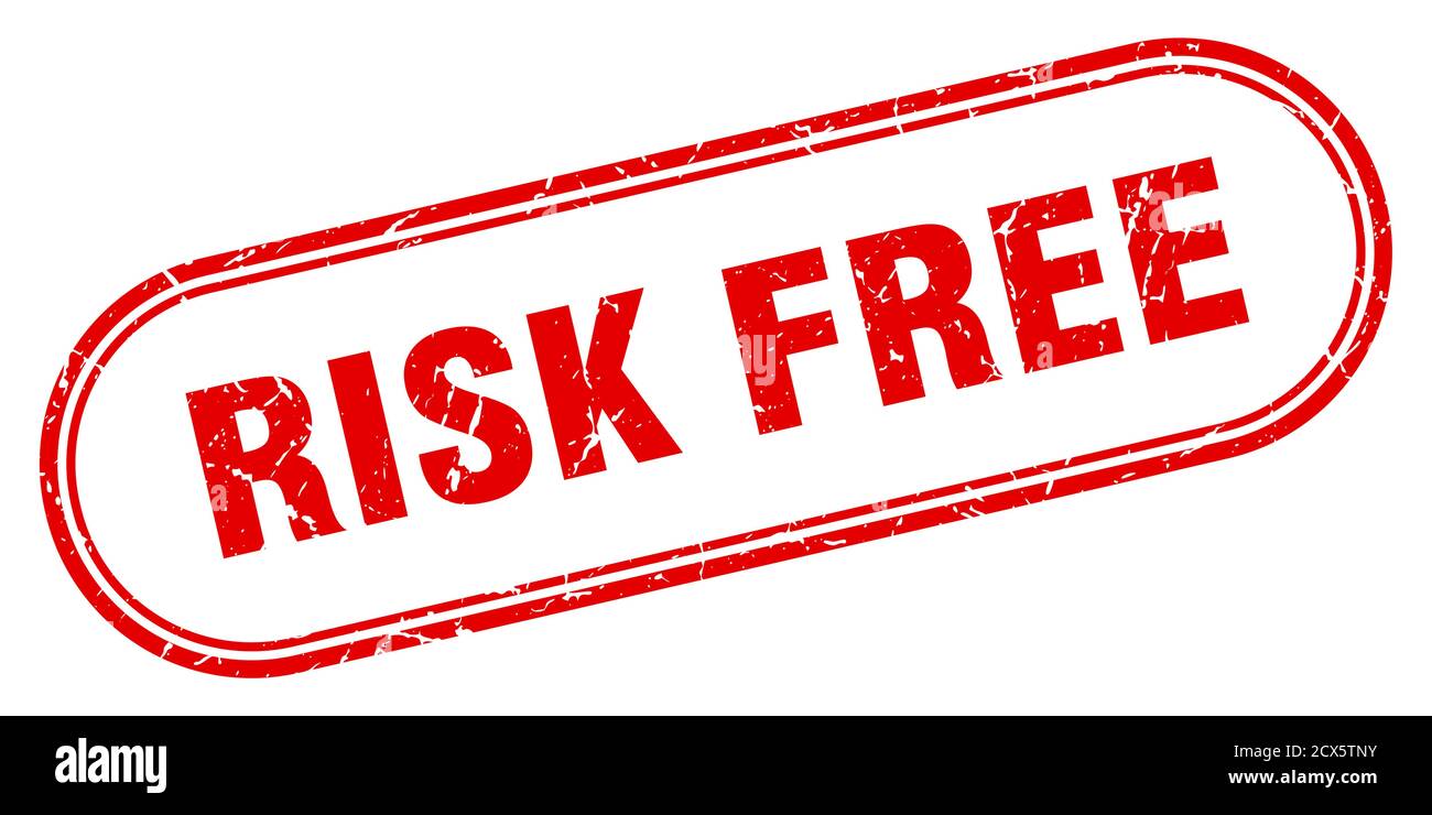 risk free stamp. rounded grunge sign on white background Stock Vector Image & Art - Alamy