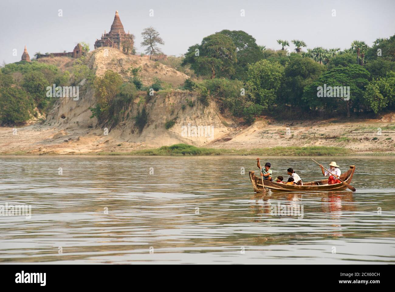 Irrawaddy river myanmar boat hi-res stock photography and images - Alamy