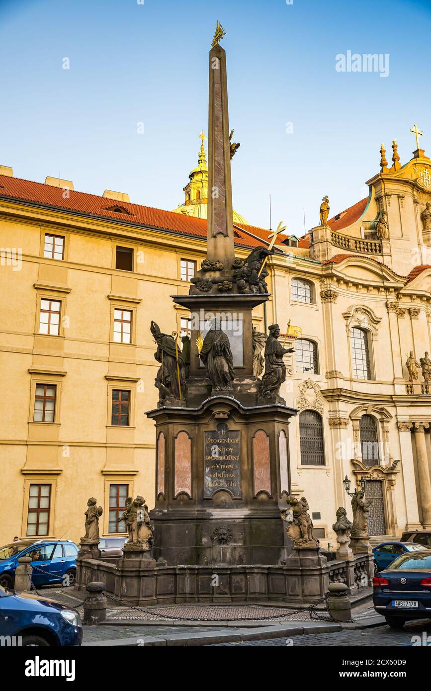 Column of the holy trinity hi-res stock photography and images - Alamy