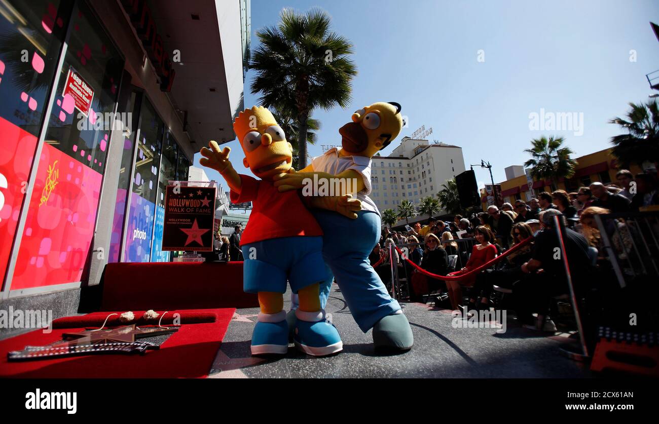 Homer simpson simpsons characters unveiled hi-res stock photography and ...