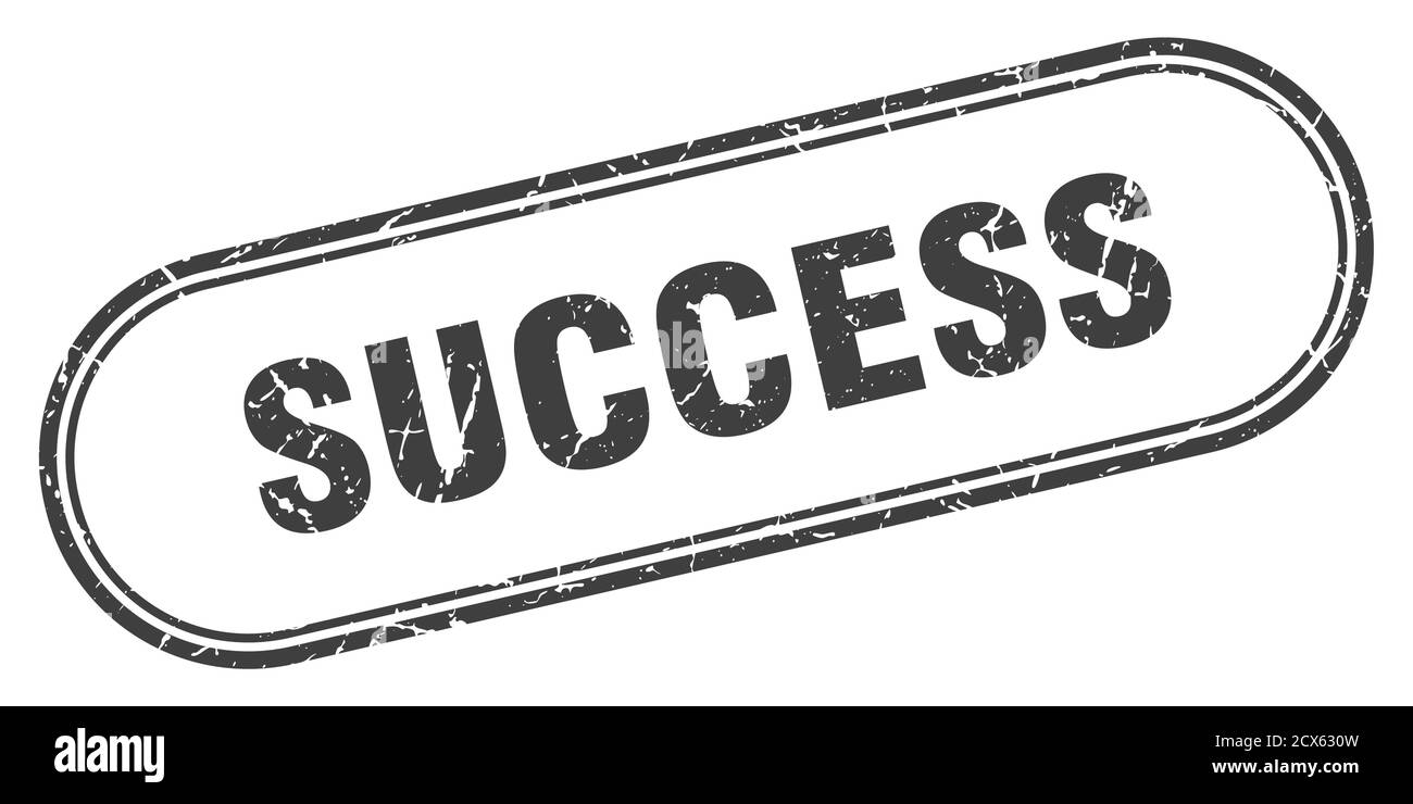 success stamp. rounded grunge sign on white background Stock Vector ...