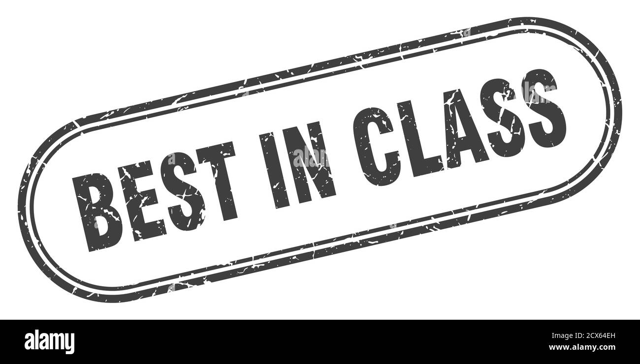 best in class stamp. rounded grunge sign on white background Stock ...