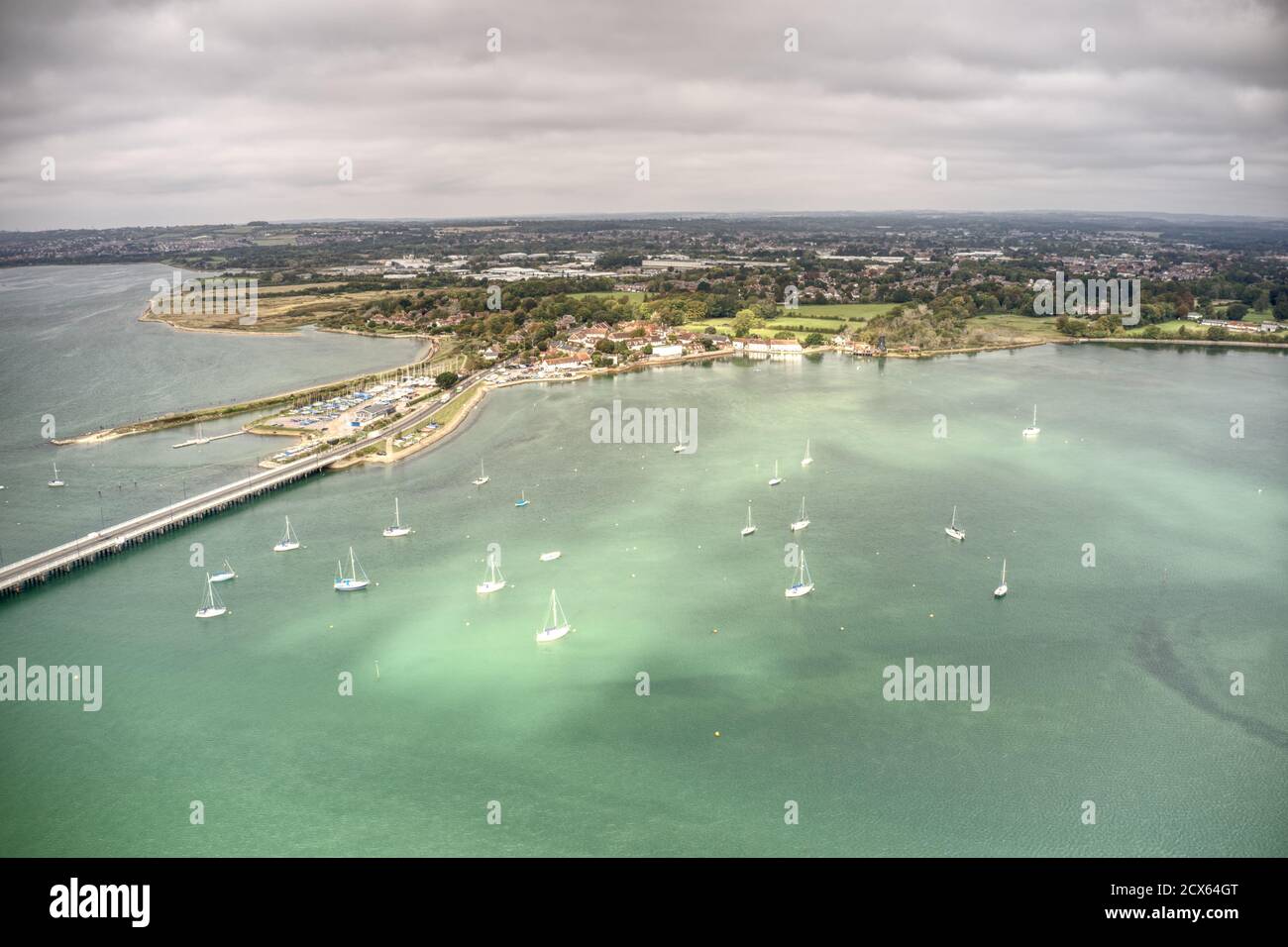 View Langstone Harbour Hampshire Uk High Resolution Stock Photography ...
