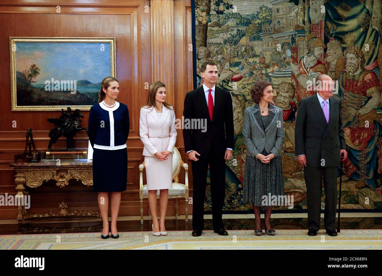 Infanta elena and prince felipe hi-res stock photography and images - Alamy