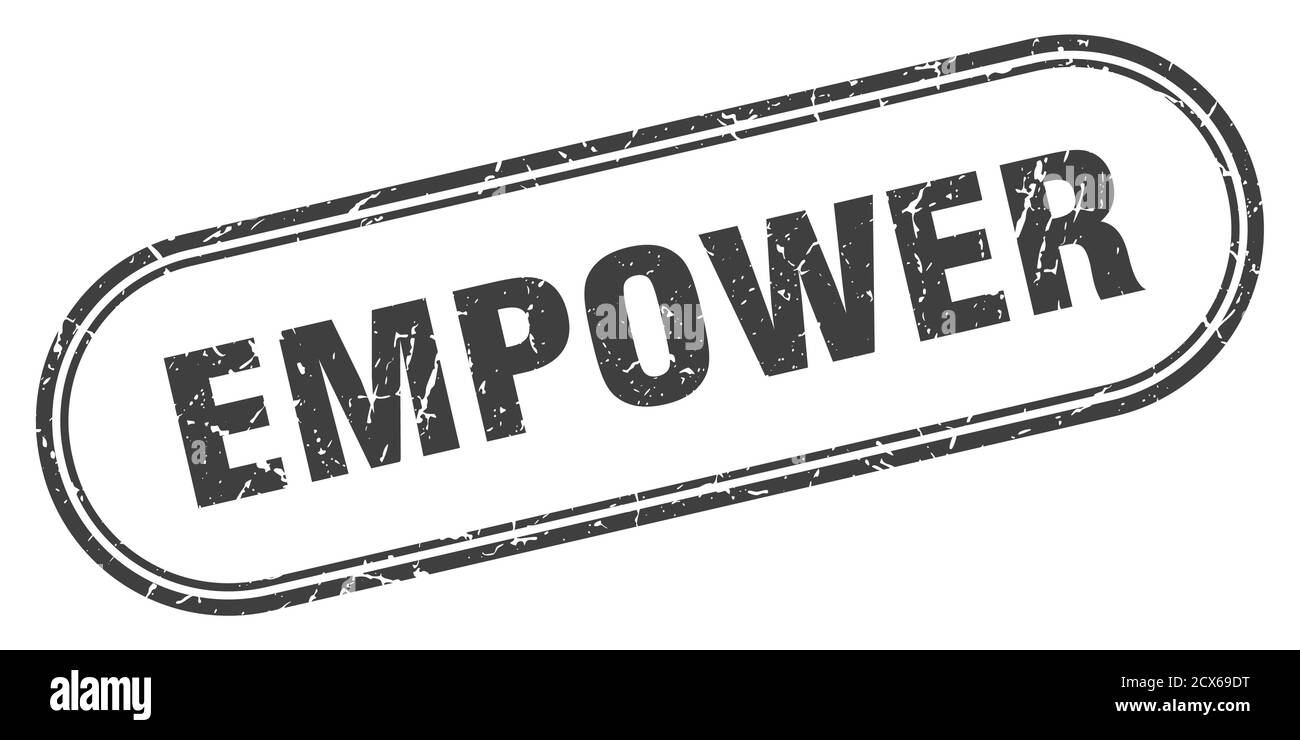 Empower stamp Stock Vector Images - Alamy