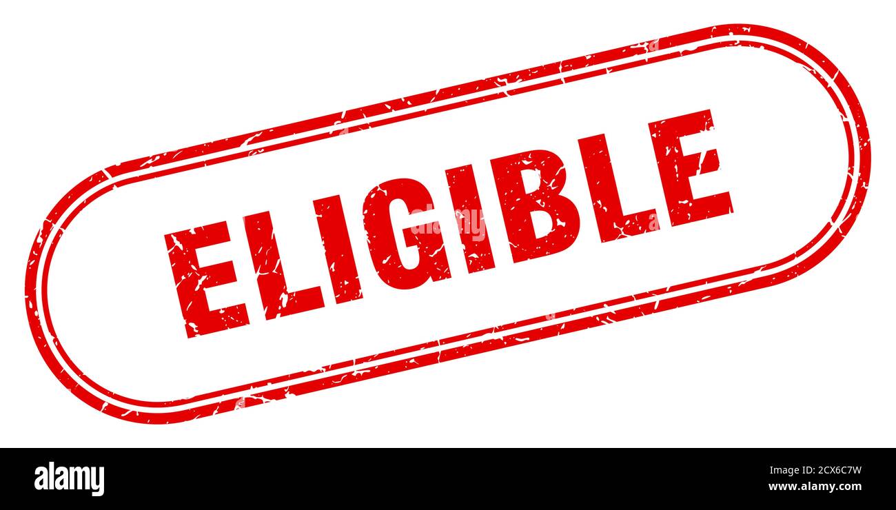 Eligible stamp Stock Vector Images - Alamy