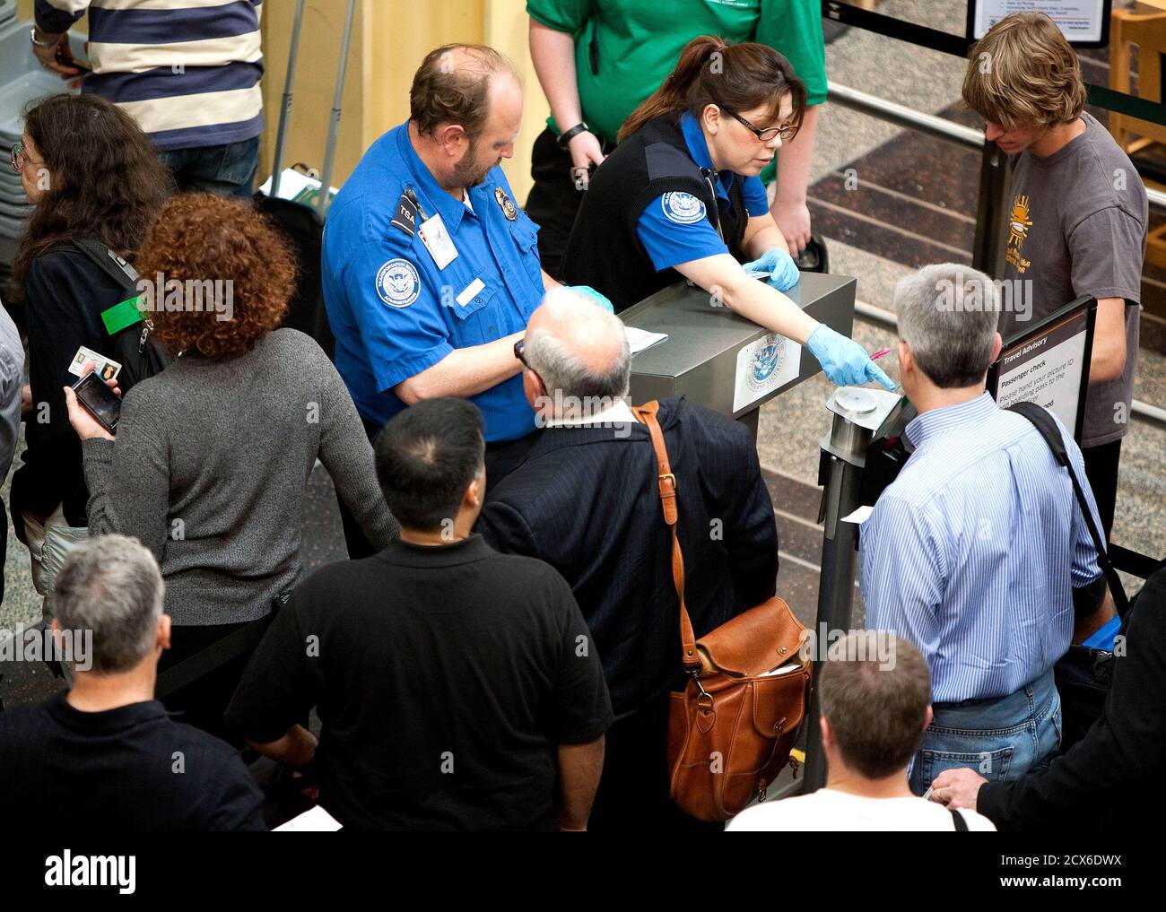 Airport tsa identification hi-res stock photography and images - Alamy