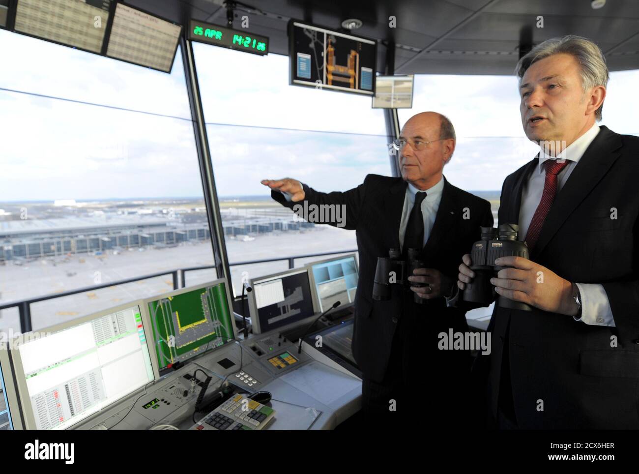 Tower of dfs deutsche flugsicherung gmbh hi-res stock photography and ...