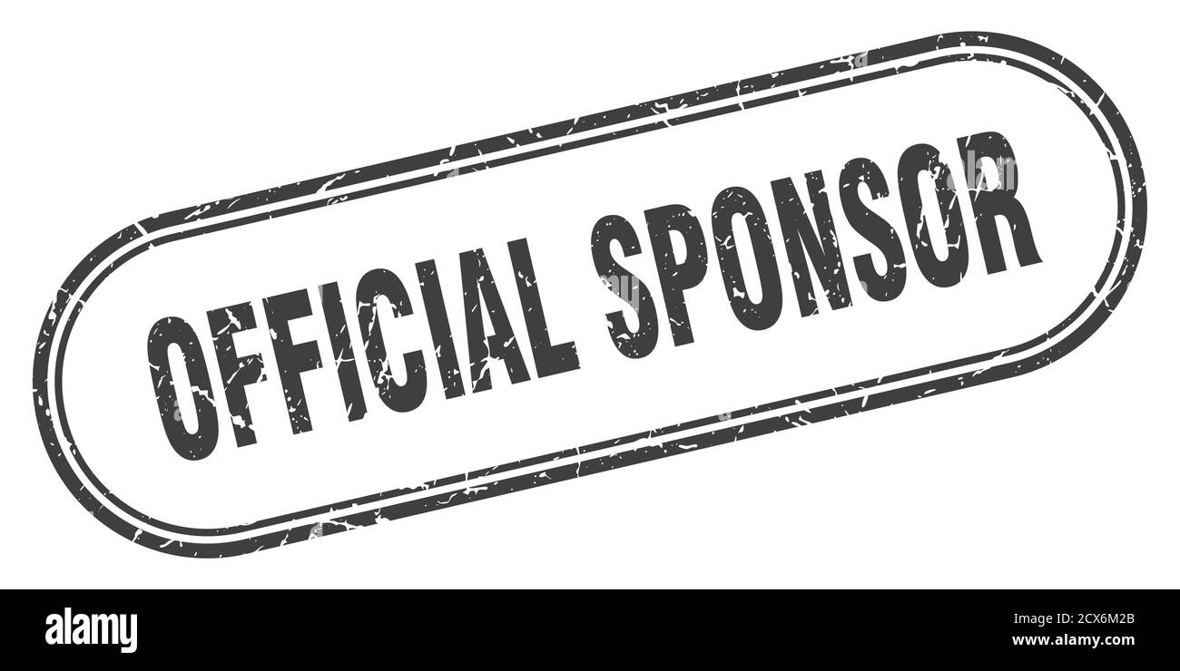 Official sponsor stamp Black and White Stock Photos & Images - Alamy
