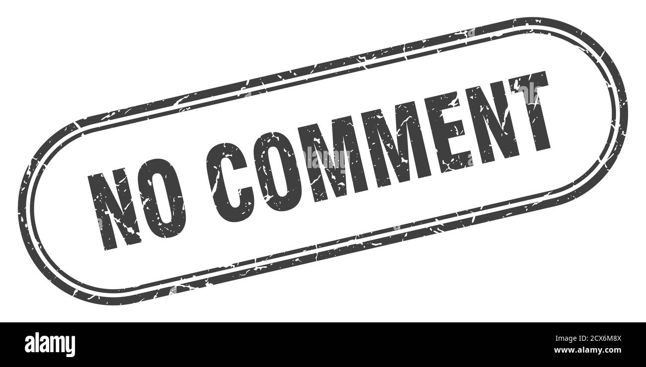 No comment stamp Stock Vector Images - Alamy