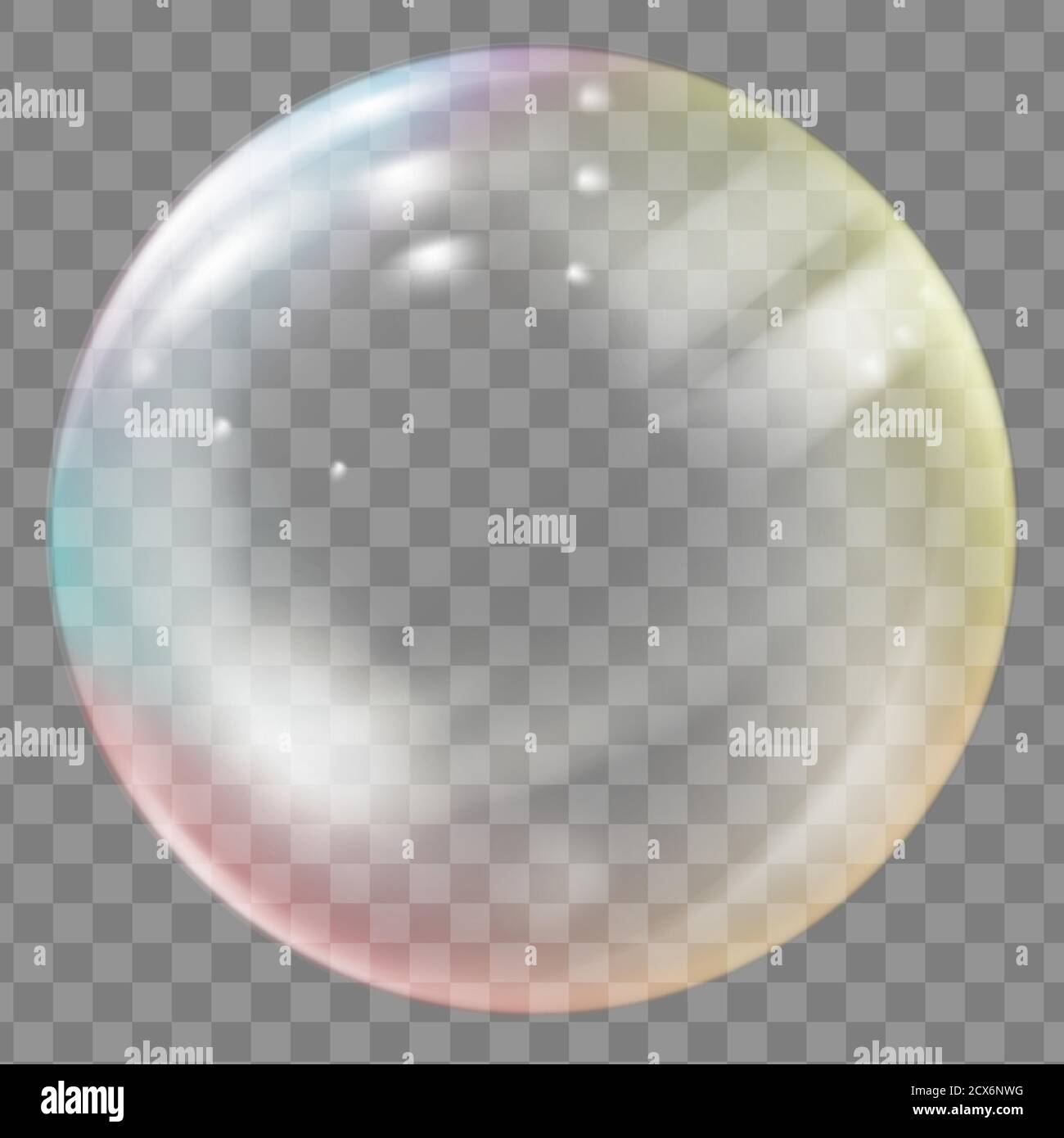 Transparent colored soap or water bubble Stock Vector Image & Art - Alamy