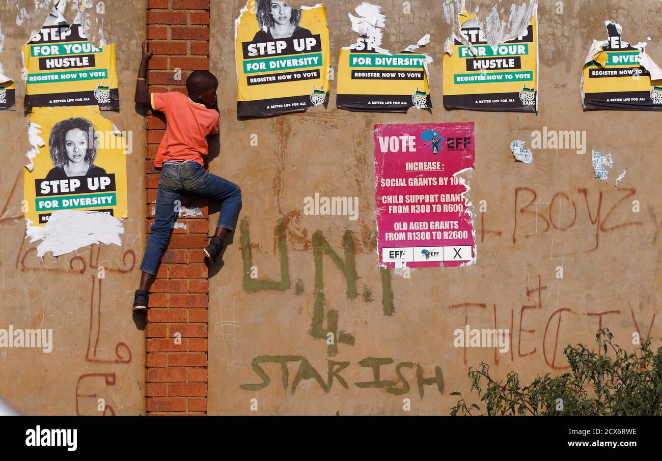 Anc election poster hi-res stock photography and images - Alamy