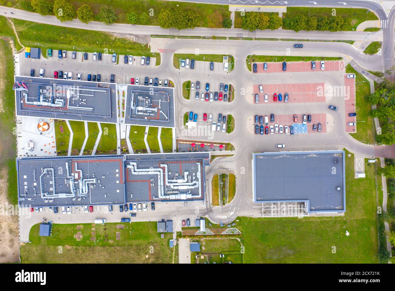 Aerial view meadowhall shopping centre hi-res stock photography and ...