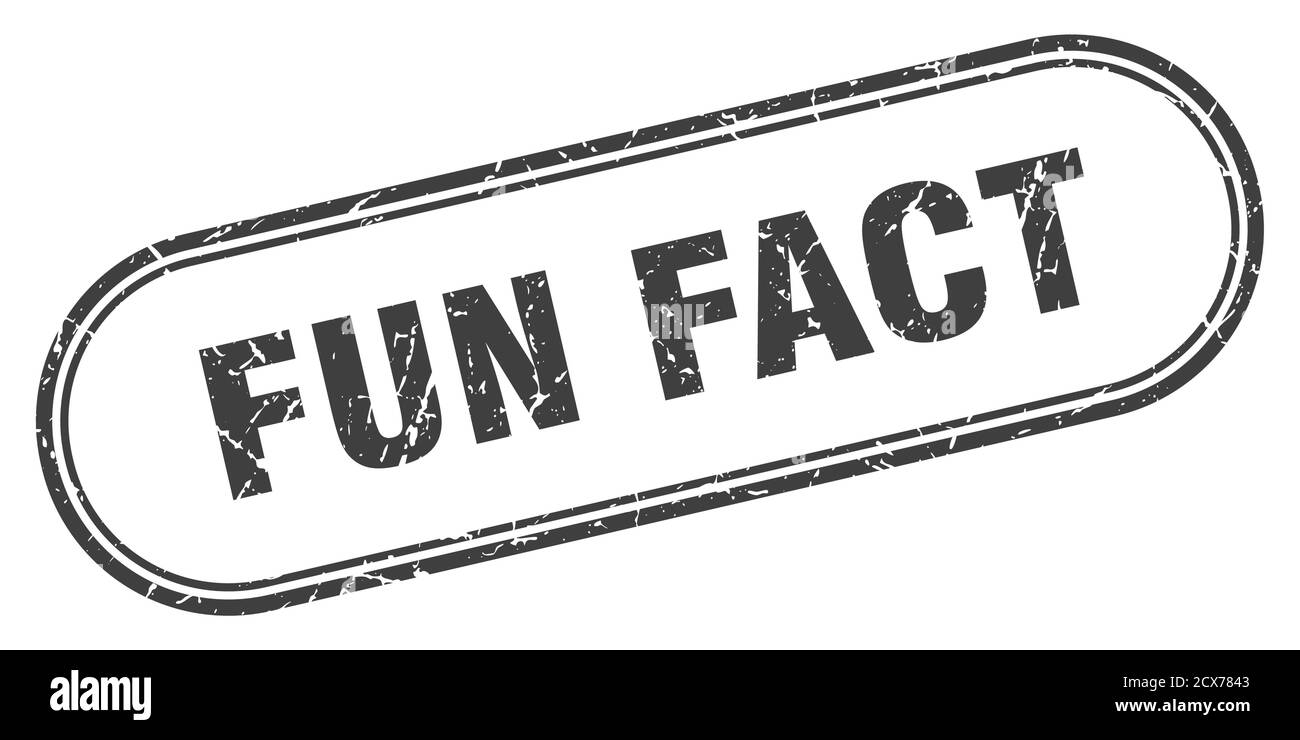 fun fact stamp. rounded grunge sign on white background Stock Vector ...
